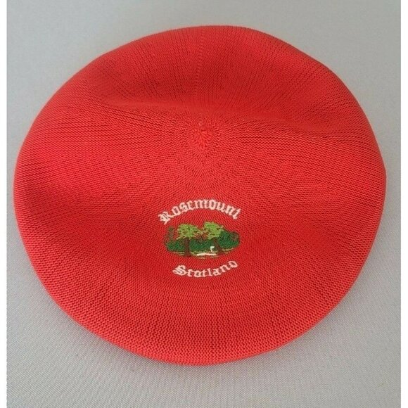 Autocap | Accessories | Vintage Rosemount Scotland Newsboy Cap Red Golf ...